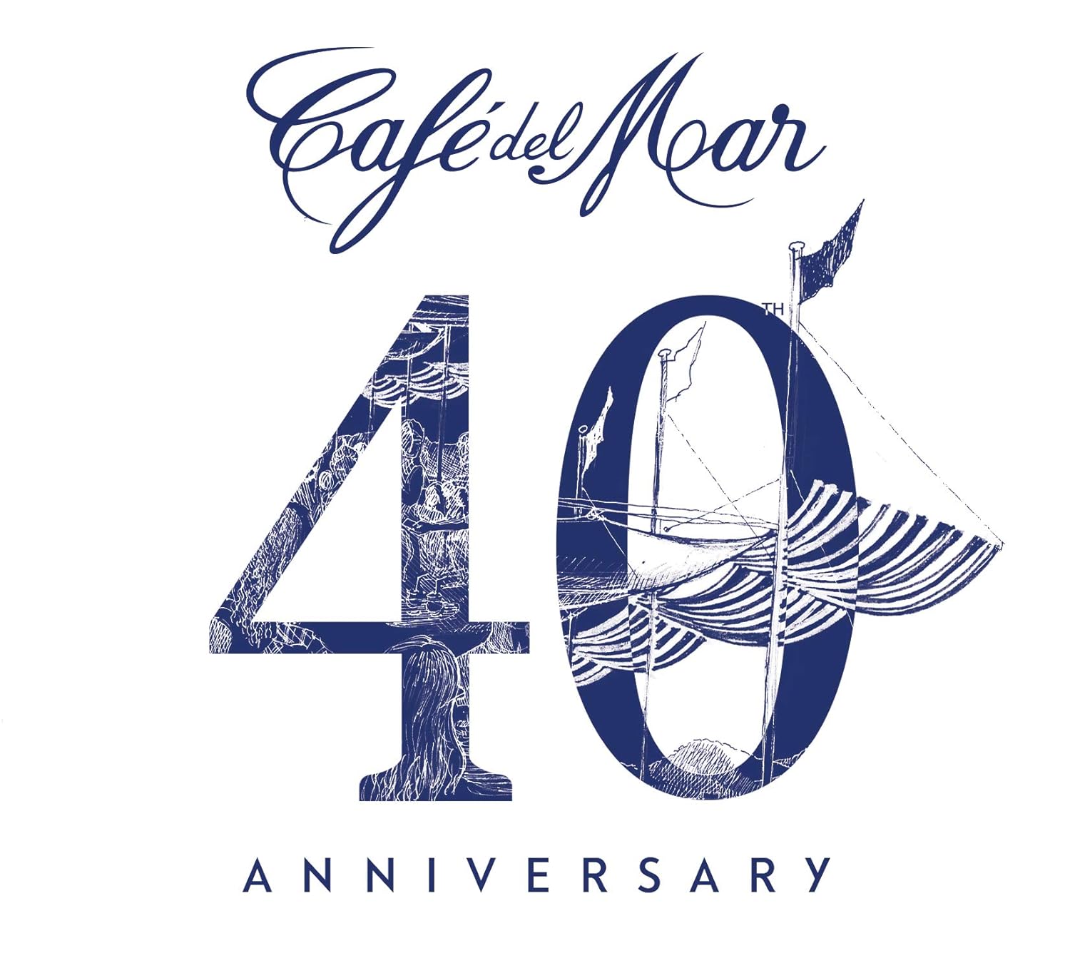 Cafe' Del Mar 40th Anniversary Various A: Various Artists: Amazon.es ...