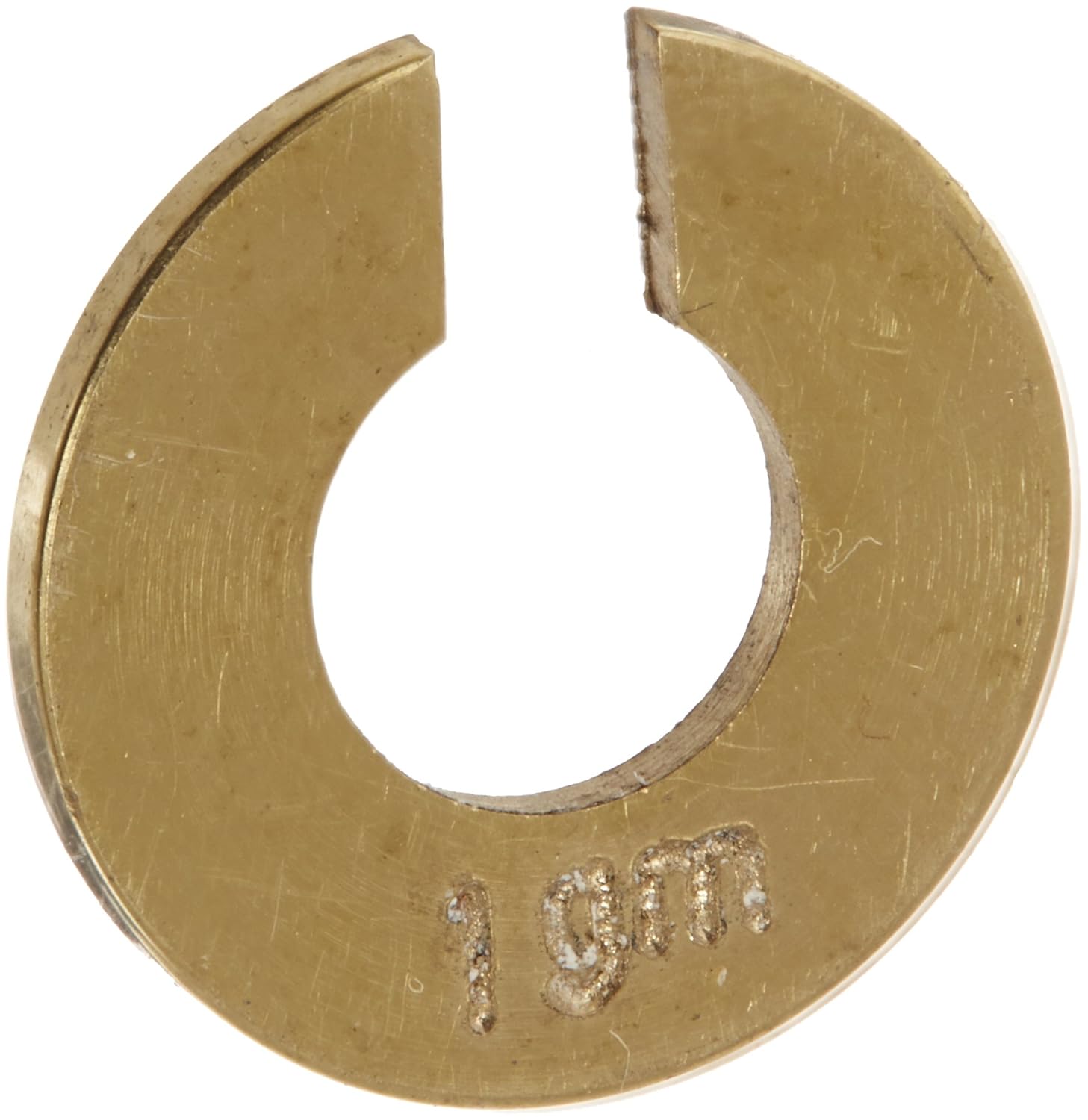 Ajax Scientific Brass Slotted Weight 100g tillescenter Lab Weights Lab ...