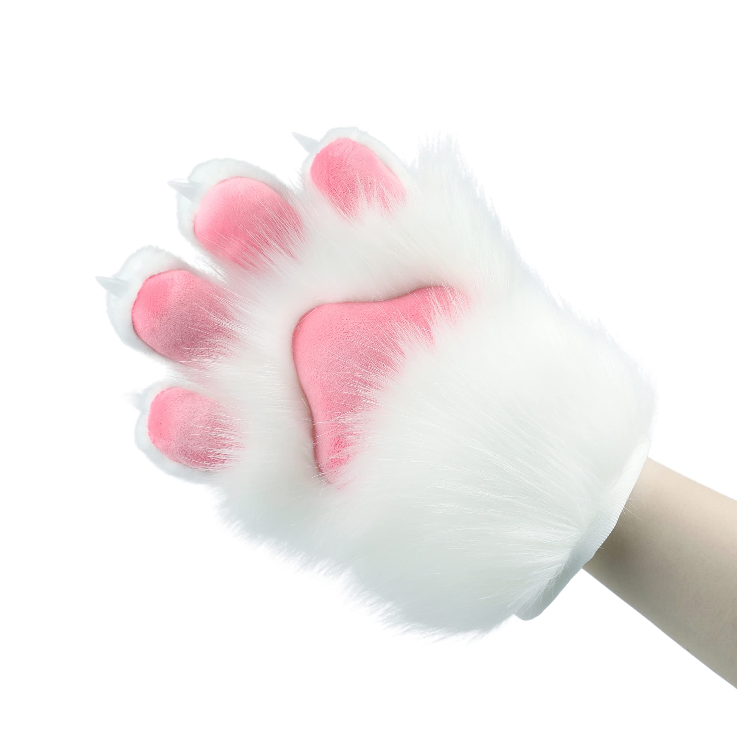 Mua Cosplay Animal Cat Wolf Dog Fox Paws Claws Gloves Fursuit Paws ...