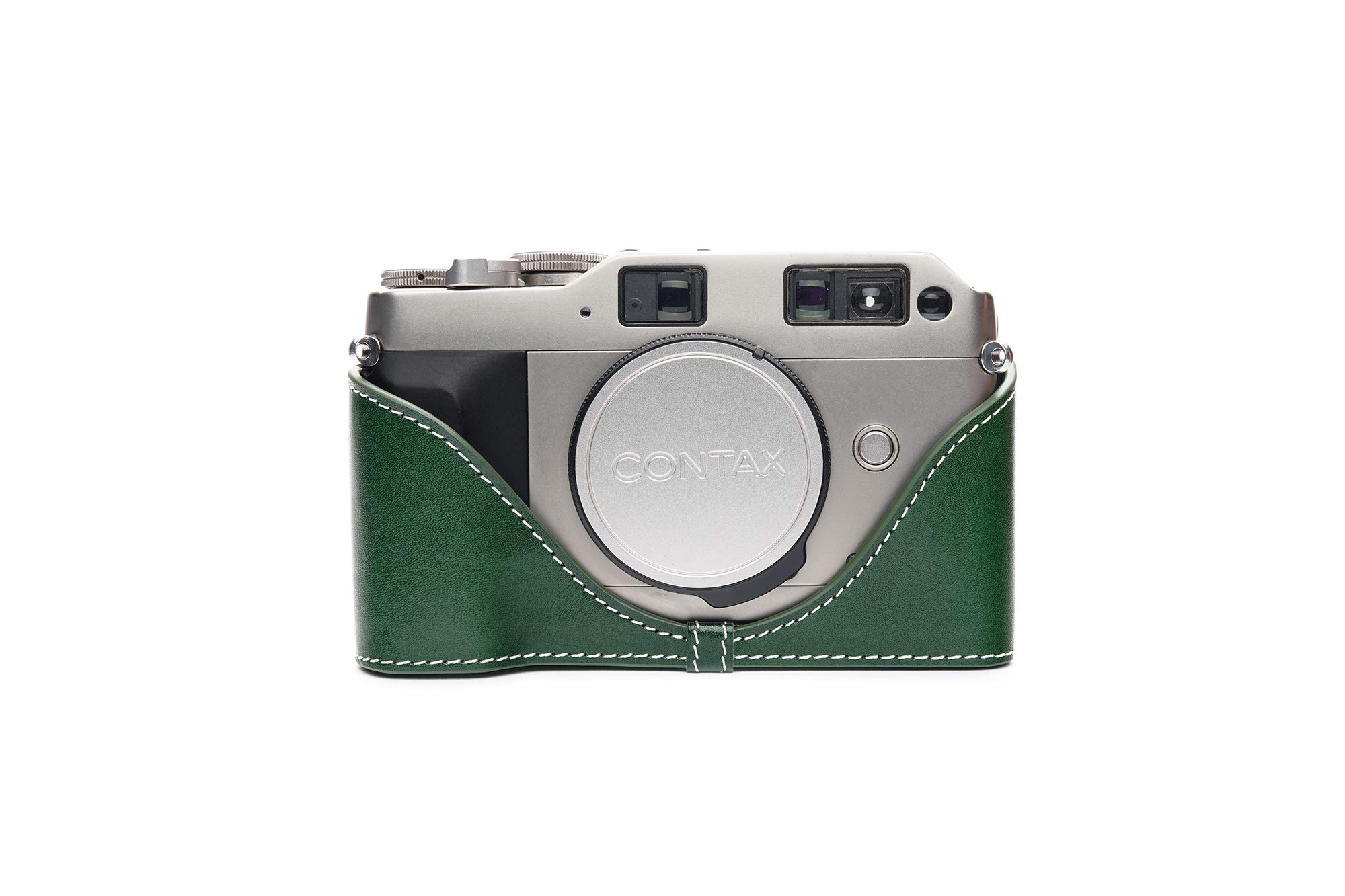 Mua Contax G1 Case, BolinUS Handmade Genuine Real Leather Half Camera ...