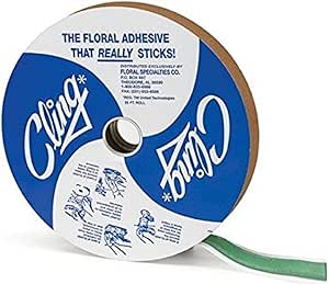 Amazon.com: Cling Professional Floral Adhesive Sticky Flower Clay Tape ...