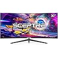 Amazon.com: Sceptre 30-inch Curved Gaming Monitor 21:9 2560x1080 Ultra ...