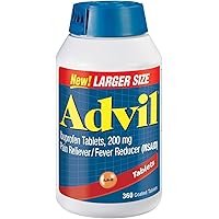Amazon.com: 360 Advil Coated Tablets 200 Mg Pain Reliever : Health ...
