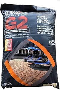 Amazon.com: Flexlock G2 Intelligent Polymeric Sand Beige Tan 50 Lbs Bag ...