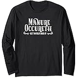 Amazon.com: Stuff Happens Manure Occureth Manure Happens Horse Cow T ...
