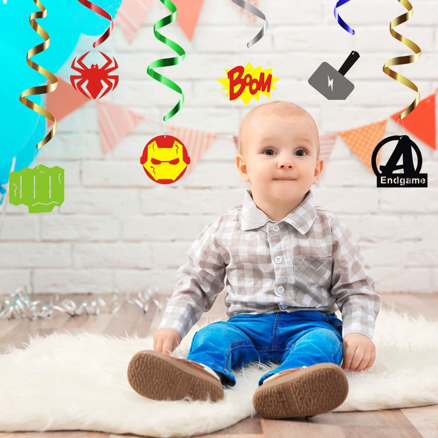 Mua Avengers Birthday Decorations Party Set, Super Heroes, Anime, Movie ...
