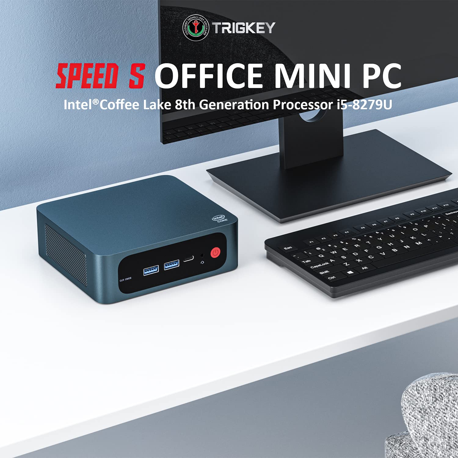 Mua TRIGKEY Micro PC Intel 8th Core i5-8279U (4C/8T, Up to 4.1GHz), I5 ...