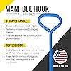 T&T Tools 24-Inch Manhole Hook Tool - Heavy Duty Single Hook for ...