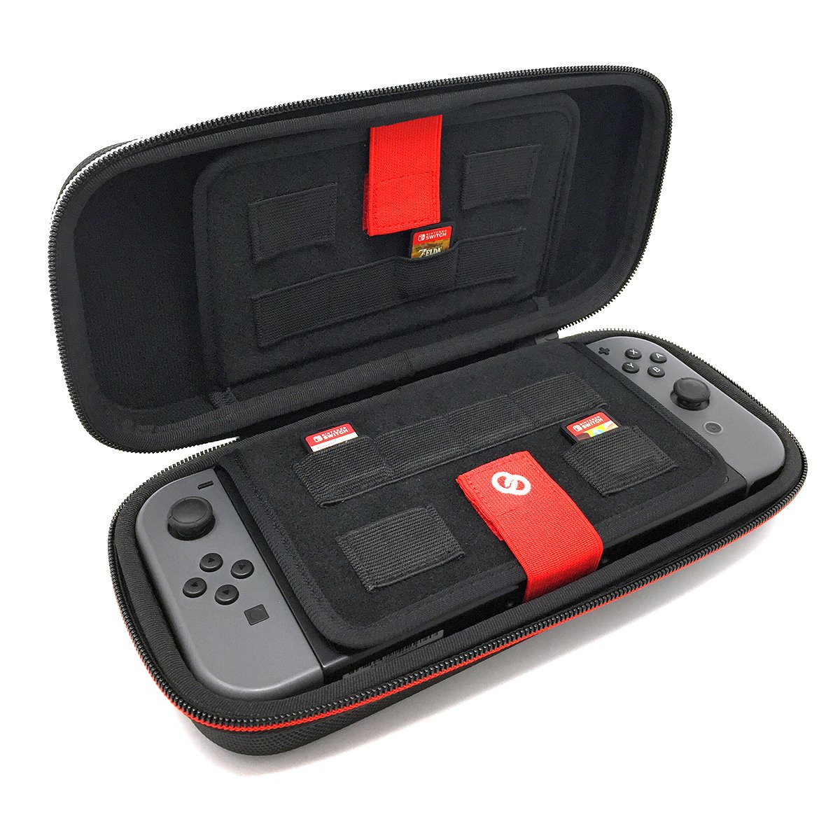 CAPCY Premium Case Nylon Schutz Tasche für Nintendo Switch, Spiele und ...