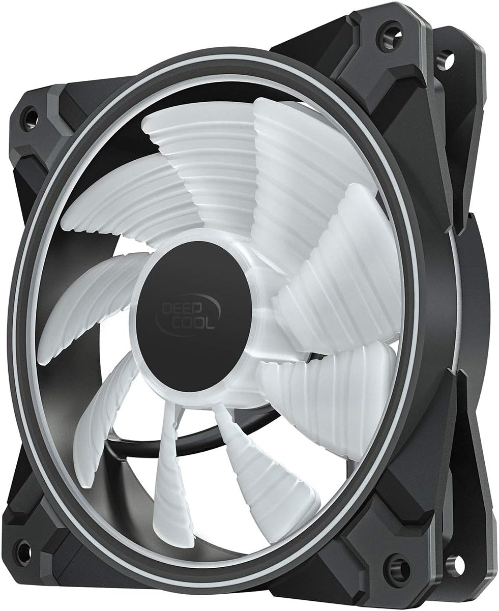 DEEP COOL CF120 PLUS, 3 x 120mm Addressable RGB Fans, PWM, Motherboard ...