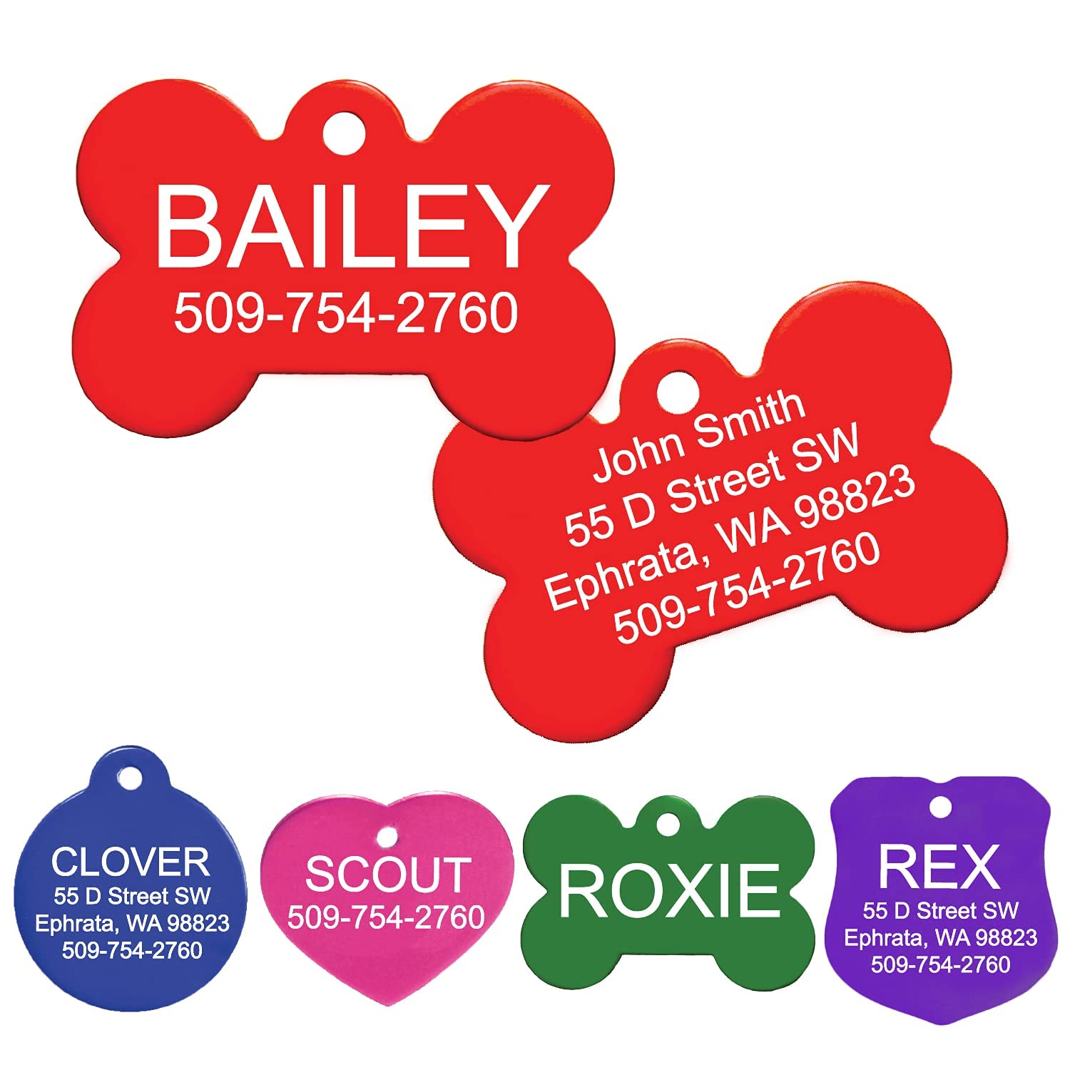 Mua GoTags Dog Tags, Personalized Engraved Dog and Cat ID Tags for Pets ...