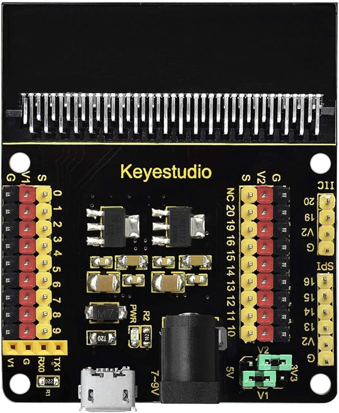 KEYESTUDIO BBC Micro: Escudo de Adaptador de ruptura de la Placa de ...