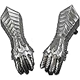 Amazon.com: Fine Peak Medieval Gloves Nazgul Fantasy Gauntlets SCA ...