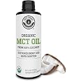 Amazon.com: MCT Oil Organic - C10 C8 MCT Oil for Sustained Mental ...