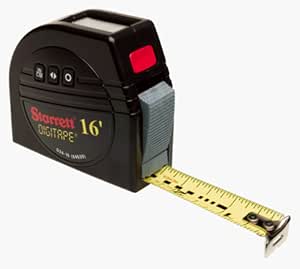 Starrett D3416 Digitape 3/4-Inch x 16 Electronic Tape Measure: Amazon ...