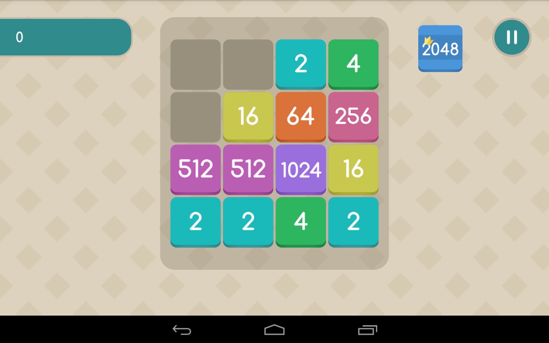 2048 Number puzzle game:Amazon.co.uk:Appstore for Android