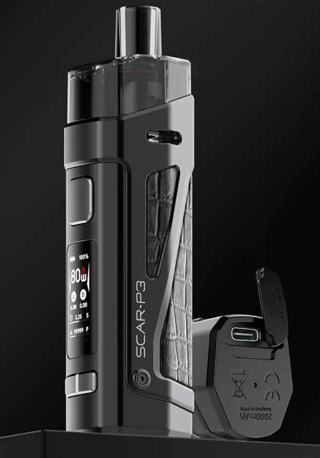 New Authentic Smok Scar P3 2ml Pod Vape Starter Kit – No Nicotine ...