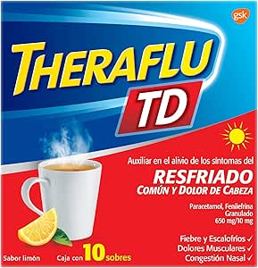 Theraflu Día Te Antigripal 10 sobres: Amazon.com.mx