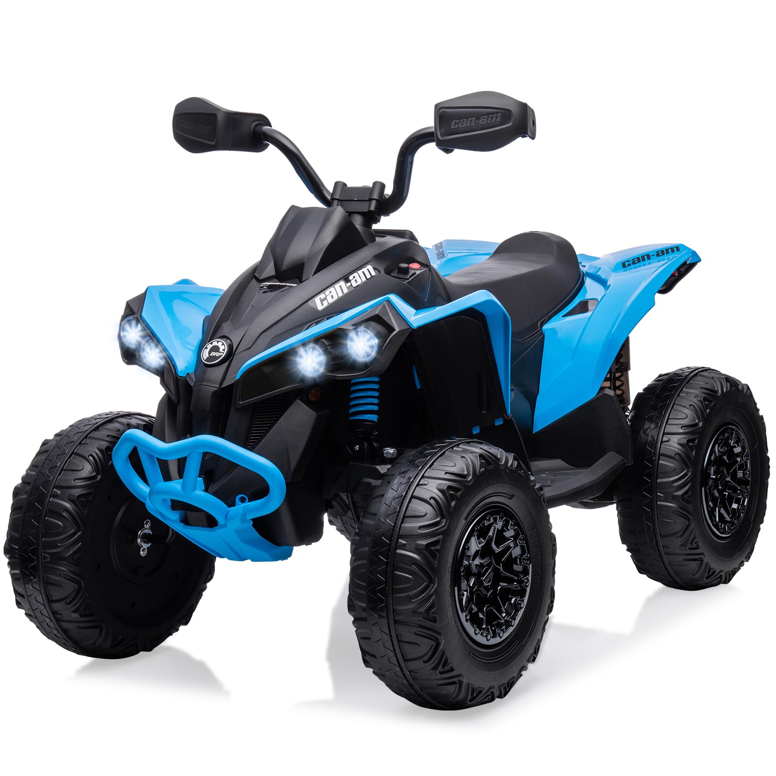 Kids ATV, 12V Electric Ride On Car Four Wheeler for Kids with Parent ...