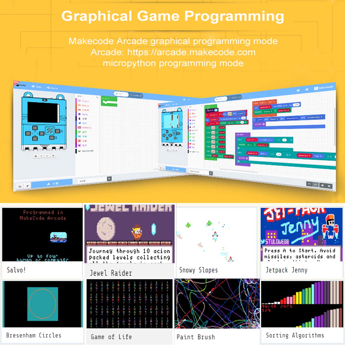 Mua KittenBot Meowbit Card-Sized Retro Game Computer Codable Console for Microsoft Makecode ...