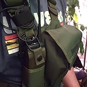 Amazon.com: Conterra Tool Chest Radio Chest Harness (Black): Clothing