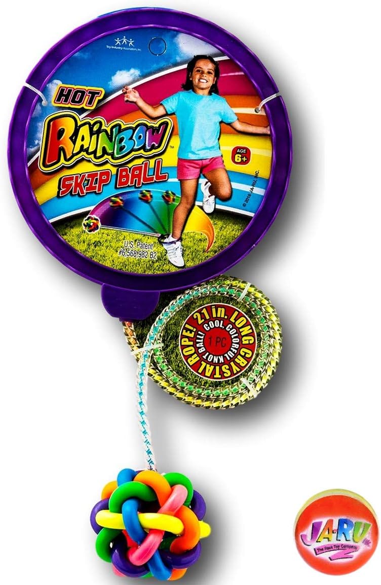 Amazon.com: JA-RU Skip It Jumping Ball Game (1 Assorted Colors) Skip it ...