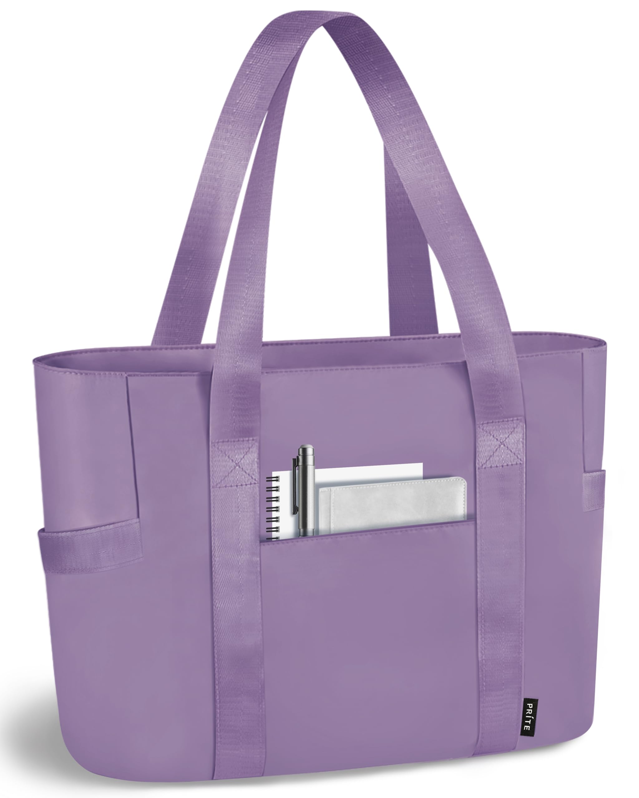 Prite Tote Bag for Women Weekender Bag with Laptop Compartment for Work ...