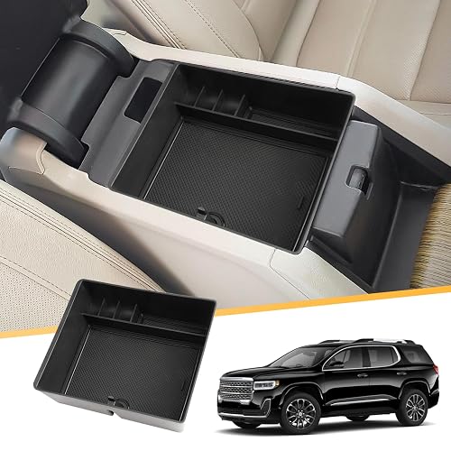 LFOTPP Center Console Organizer for GMC Acadia 2017-2023 [SL/SLE/SLT ...