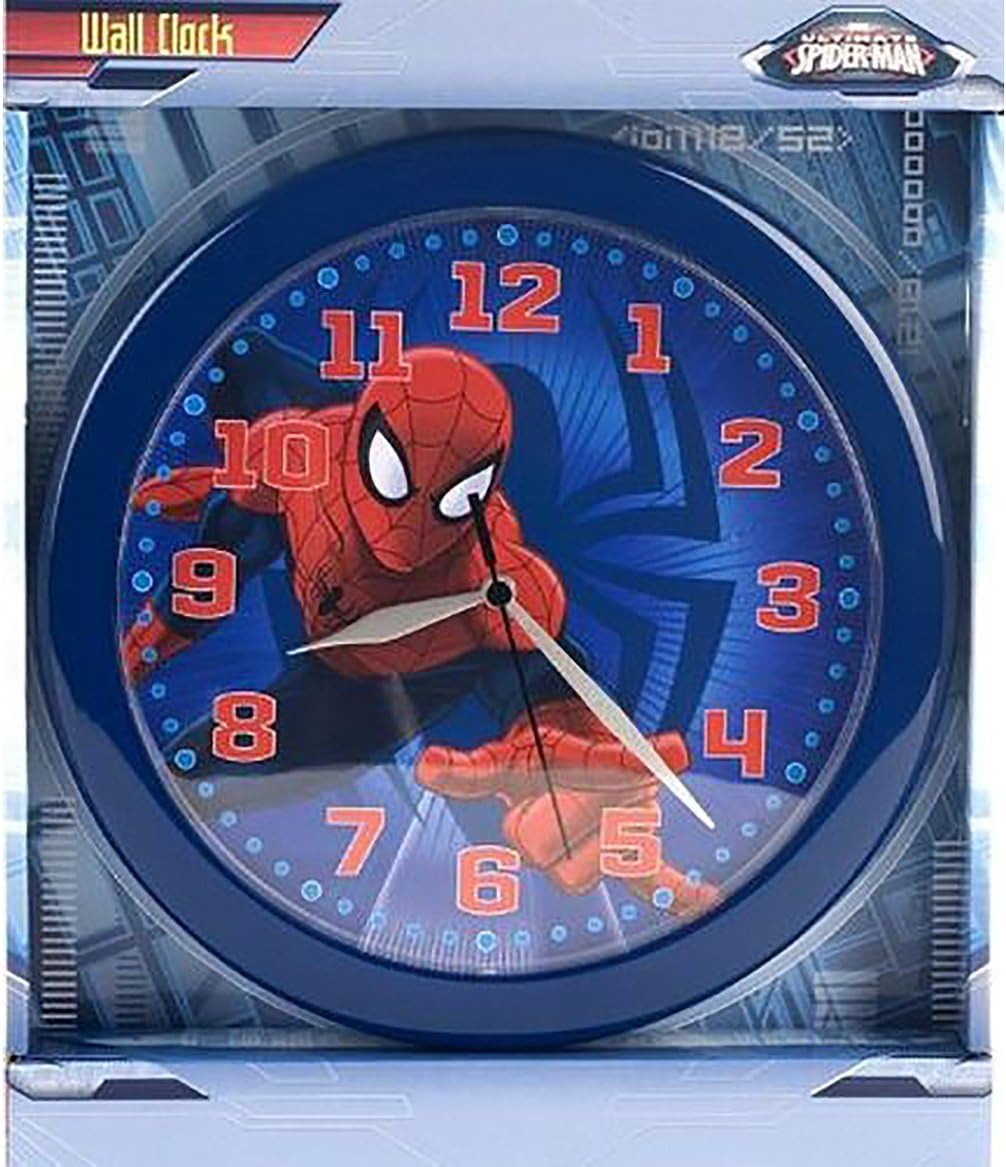Spiderman Wall Clock Marvel Ultimate Spiderman: Amazon.ca: Home & Kitchen