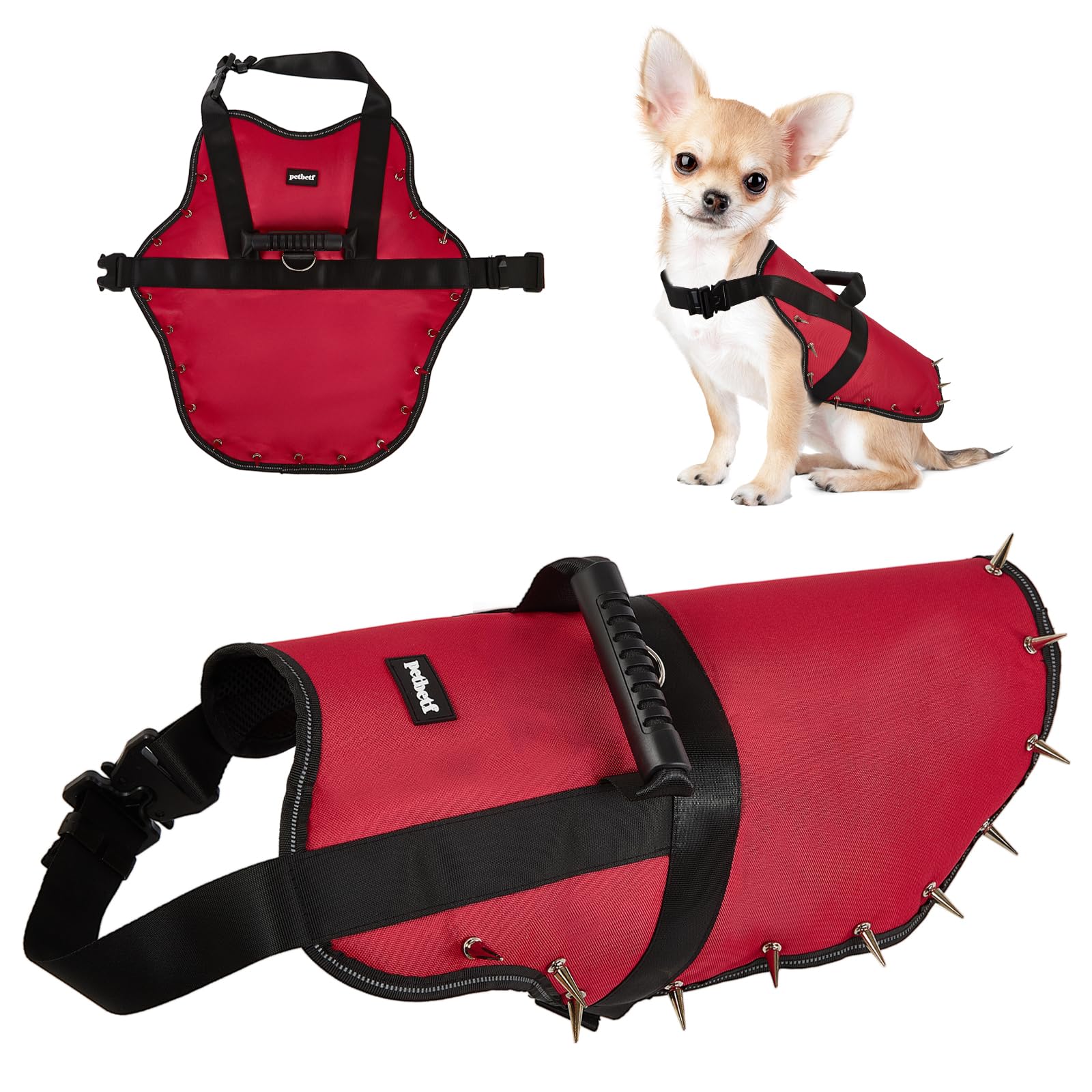 Petbetf Anti Hawk Vest,Wolf, Dog Harness Vest for Small Medium Large ...