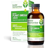 Amazon.com: Bold Botanica Bold Plant Omega 3-6-9 – with Ahiflower Oil ...