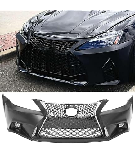 IS500 F Sport Grille Overlay Genuine Carbon Fiber Front Grille Strip ...