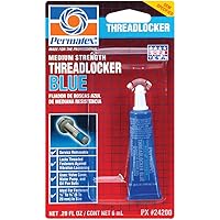 Amazon.com: Permatex 24240-6PK Medium Strength Threadlocker Blue, 36 ml ...