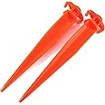 Amazon.com : Elitexion 11-Inch Ground Stake Stick – Orange – Pack of 2 ...
