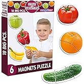 Amazon.com: MAGDUM Farm Magnetic Puzzles for Kids Ages 3-5 - Toddler ...