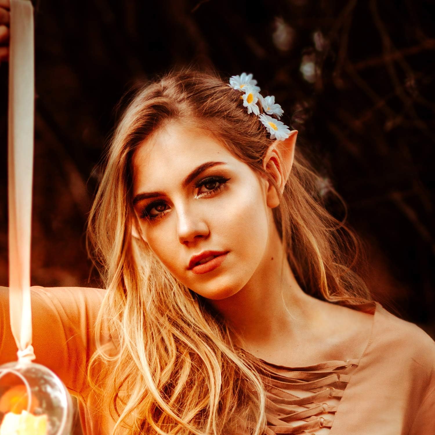 3 Pairs Latex Elf Ears Pixie Fairy Ears Cosplay Soft Pointed Goblin ...