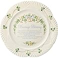 Amazon.com: Belleek Marriage Blessing Plate, 9", White : Home & Kitchen