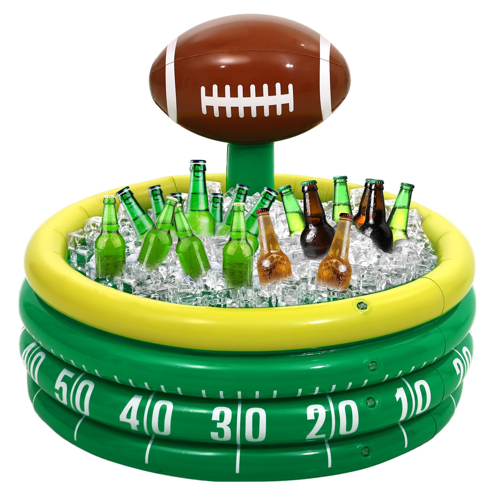 Bencailor Inflatable Cooler Inflatable Football Drink Cooler Football ...