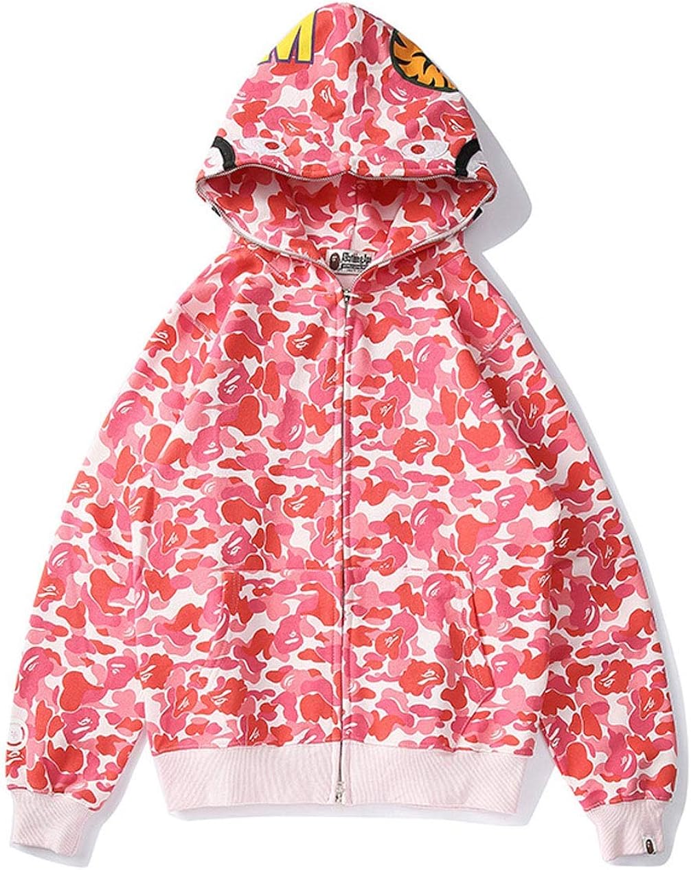 Sudadera con capucha Bape Street Fashion Shark Head Camouflage para ...