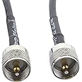 Amazon.com: MPD Digital RG58-PL259-PL-259-male-1M RG-58 CB Ham Radio Coaxial Cable Pigtail ...