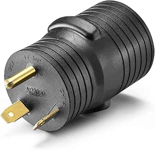 Aweking 50A to 30A RV Generator Power Plug Adapter Connector 14-50R to ...