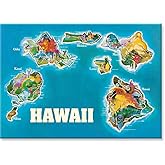 Amazon.com: Pacifica Island Art Hawaiian Art Collectible Refrigerator ...