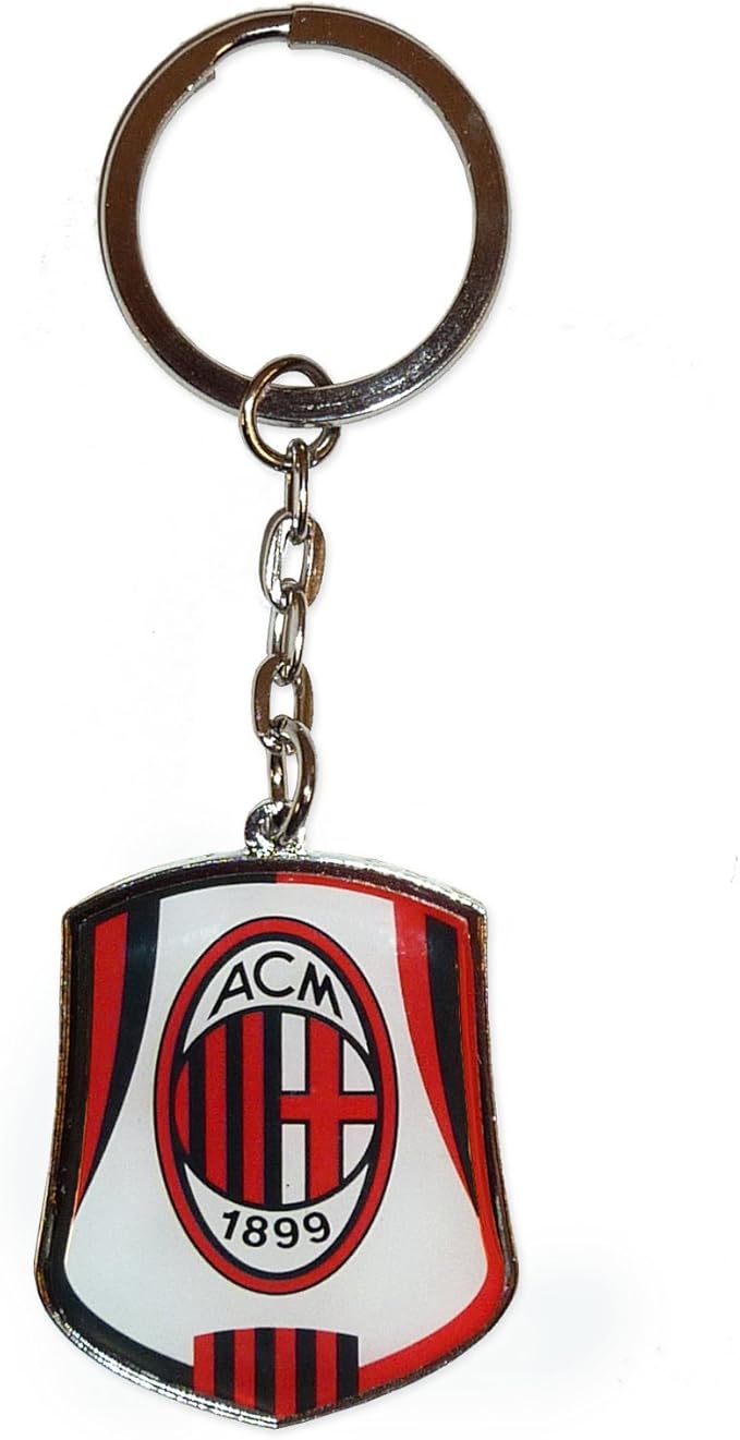 AC Milan Crest Keyring - Multi-Colour: Amazon.co.uk: Sports & Outdoors