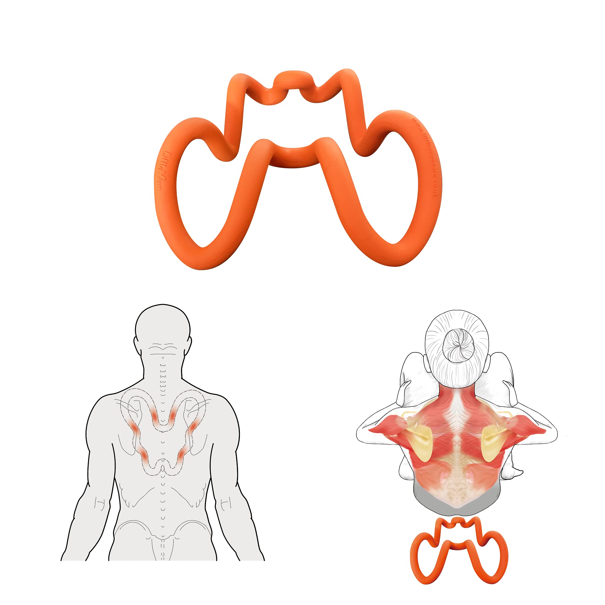Mua Shoulder Deep Tissue Massager, Psoas Release Tool, Myofascial ...