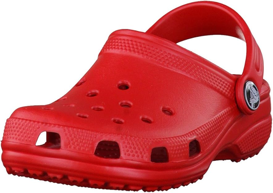 Crocs Unisex-Child Classic Red Pepper Clogs 4/5 Toddler: Amazon.co.uk ...