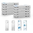 Cainda 12-Pairs Magnetic Picture Hanging Strips, Magnetic Fixator ...