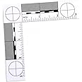 Amazon.com: Crime Scene Photomacrographic Scale (No.2-Inches) : Office ...