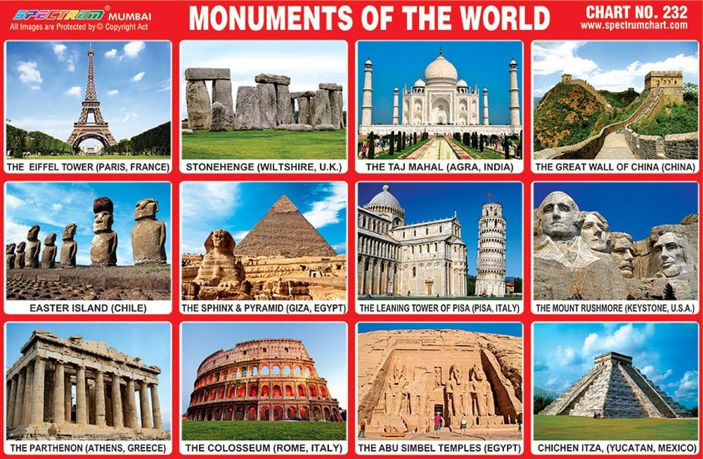 List Of World Famous Monuments - www.inf-inet.com