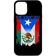 Amazon.com: iPhone 14 Pro Mexirican Mexico Flag Puerto Rico Flag ...