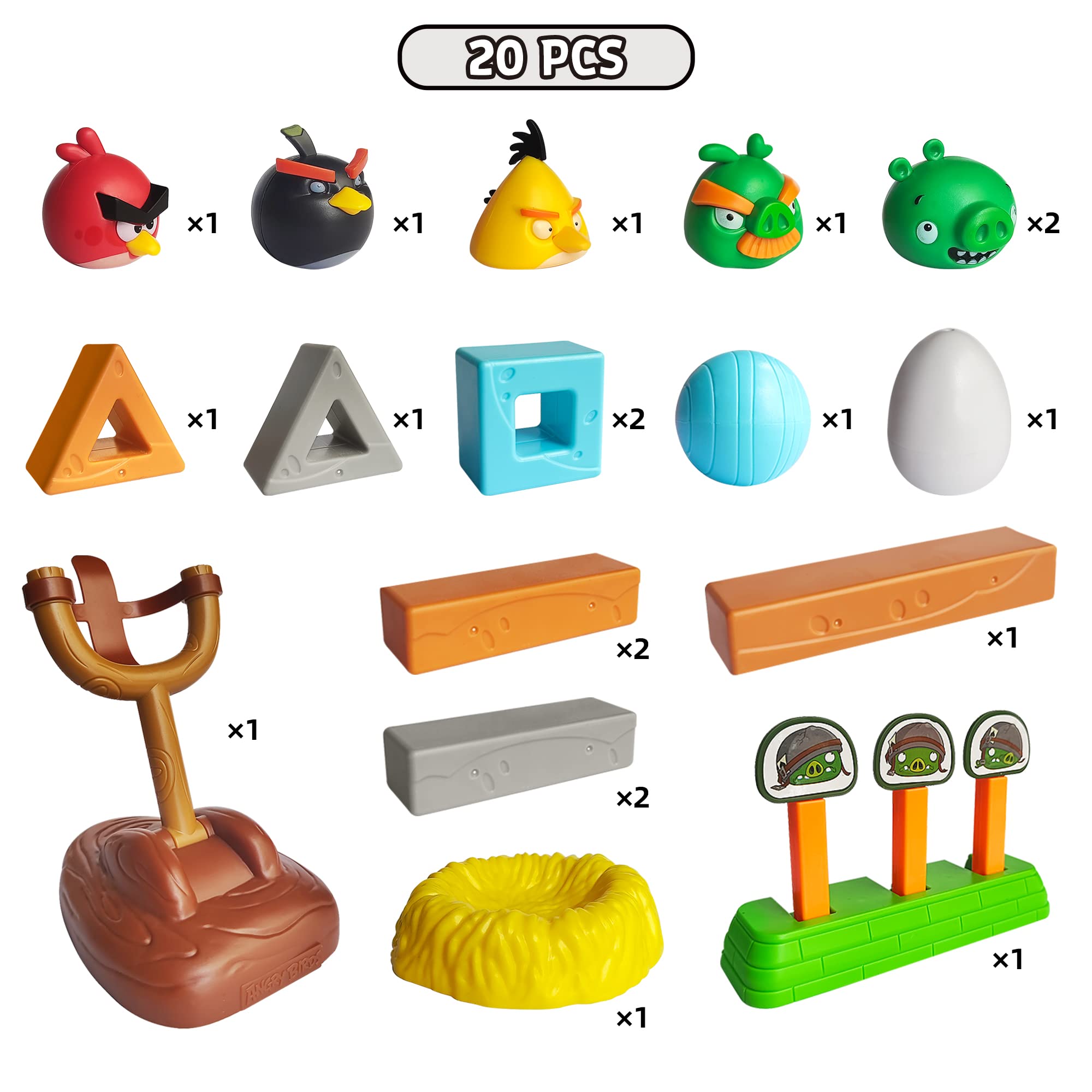 Mua Newly Licensed Angry Birds Toys Playsets Build N’ Launch ...